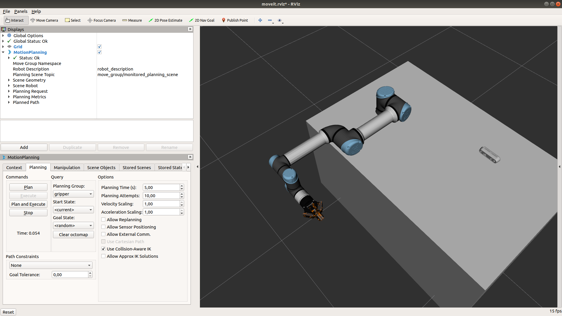 Controlling robotiq 2 finger gripper: joint didn't move other parts of ...