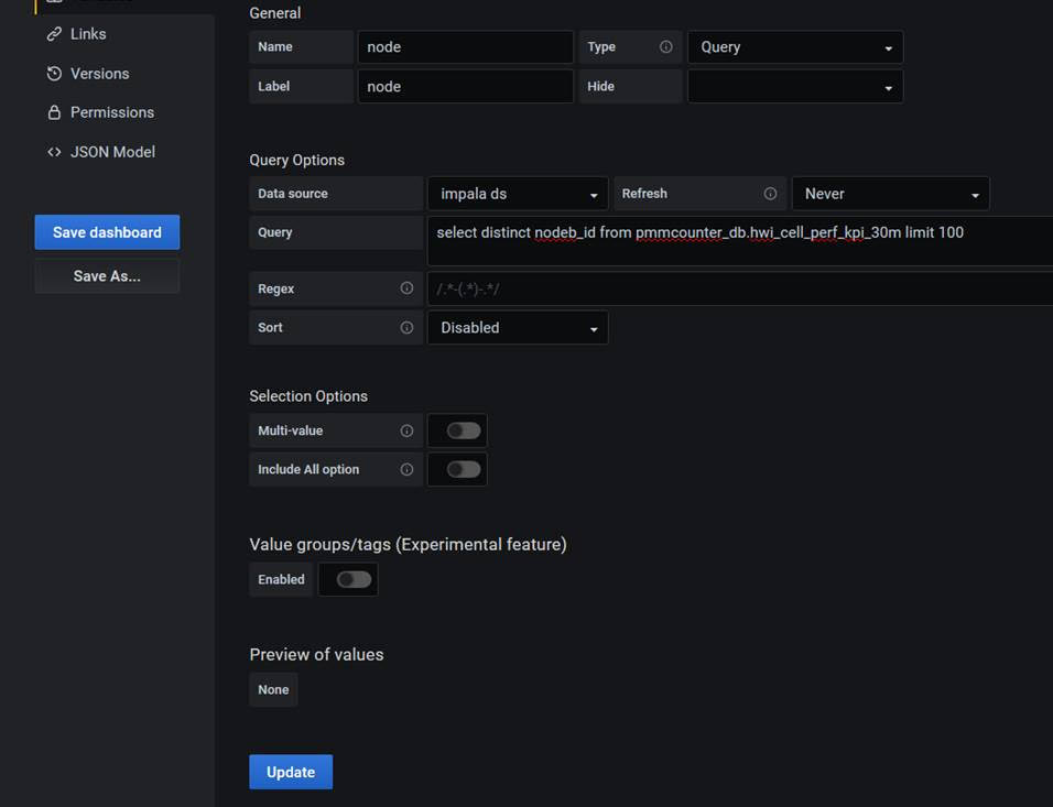 Feature requests for $__time() and $__timeFilter, Create Variable, Data in time series (chart ...