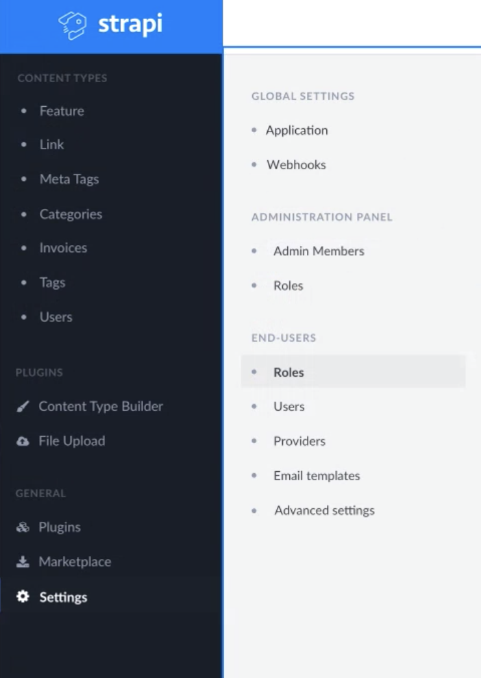 How to name our Users/Roles sections and pages? · Issue #7229 · strapi ...