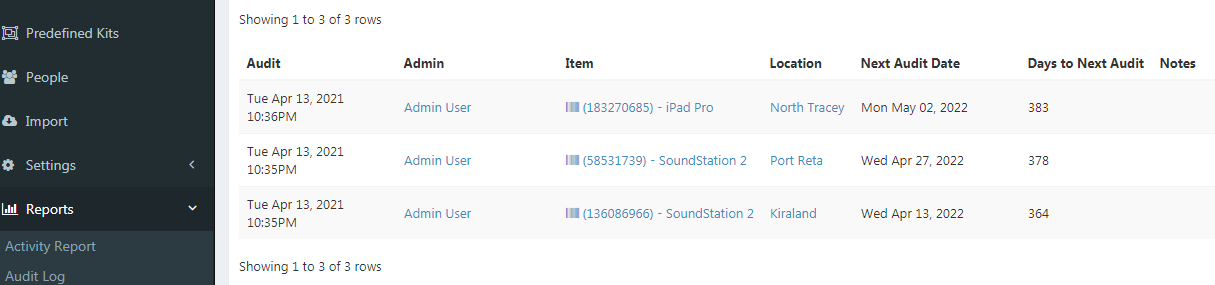 Audit Log Without Sorting Features By Days By Name Etc · Issue 9430 · Snipesnipe It · Github 