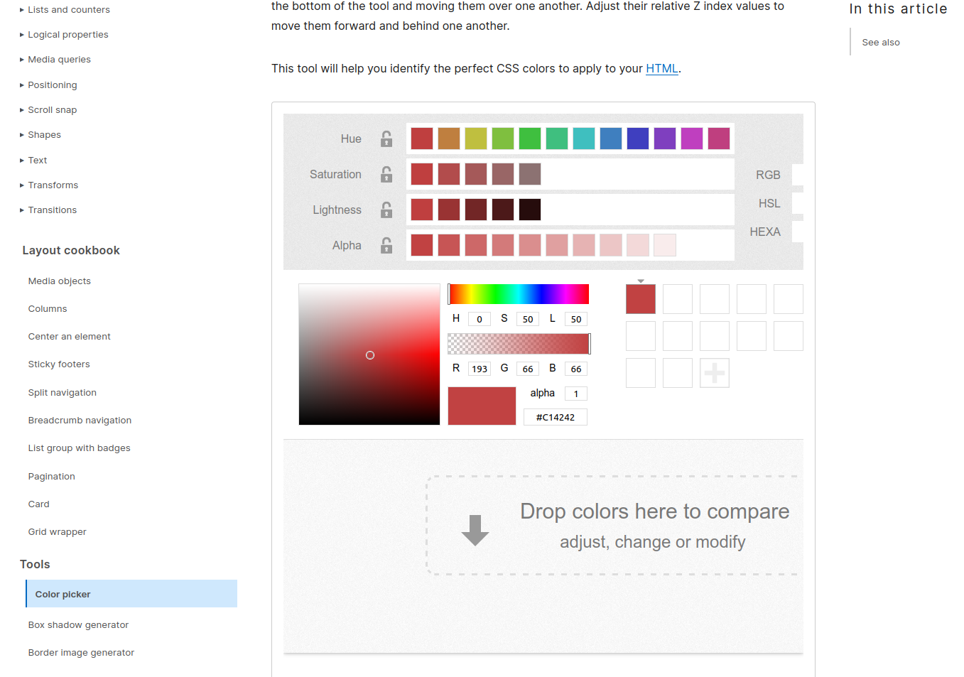 Color Picker Tools Ui Doesnt Fit In Page · Issue 7952 · Mdnyari · Github