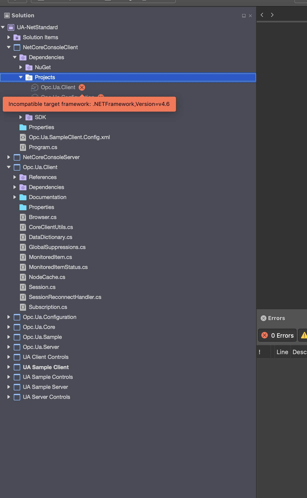 Not fully .Net core compatible · Issue #789 · OPCFoundation/UA-.NETStandard · GitHub