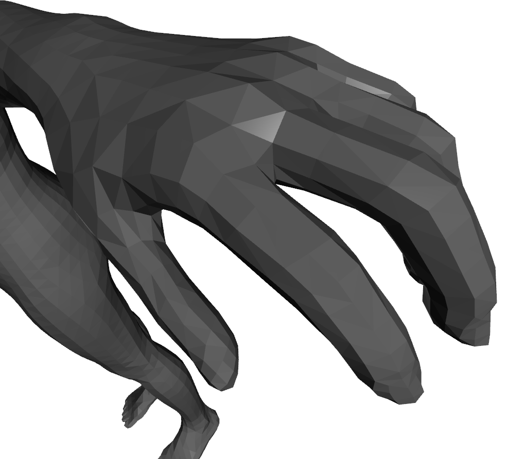 Can I generate ‘Non-smooth’ surfaces likes open3D · Issue #579 · facebookresearch/pytorch3d · GitHub