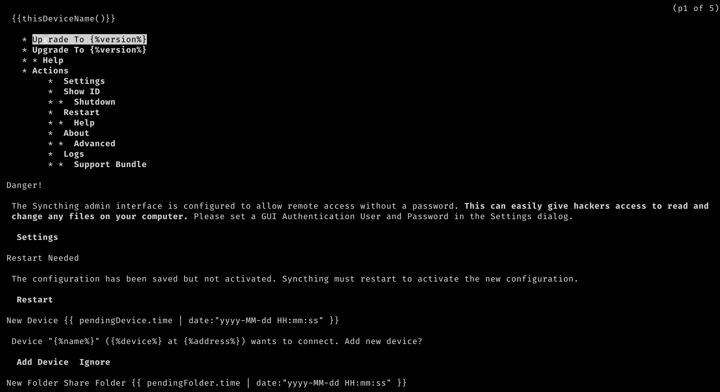 Add a html message to GUI when javascript is disabled · Issue #7099 ...