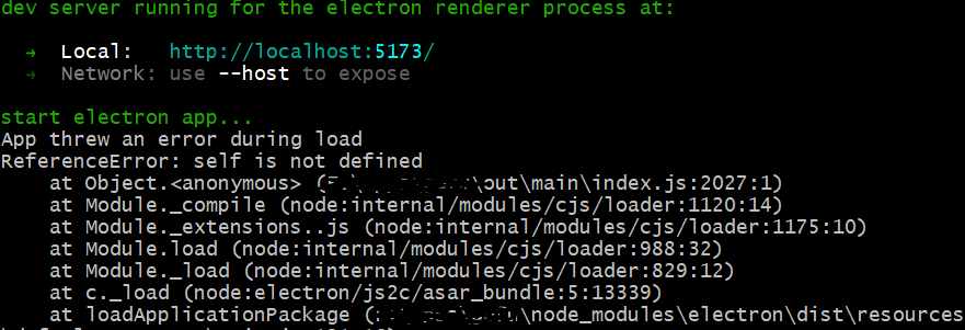 ReferenceError: self is not defined · Issue #94 · alex8088/electron-vite · GitHub