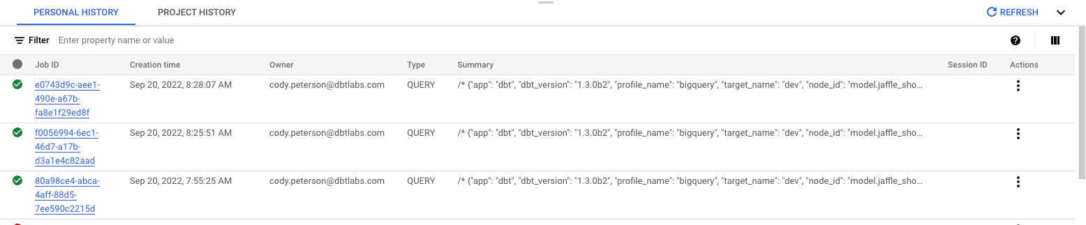 [CT-1060] Job continues to run after timeout is reached · Issue #274 · dbt-labs/dbt-bigquery ...