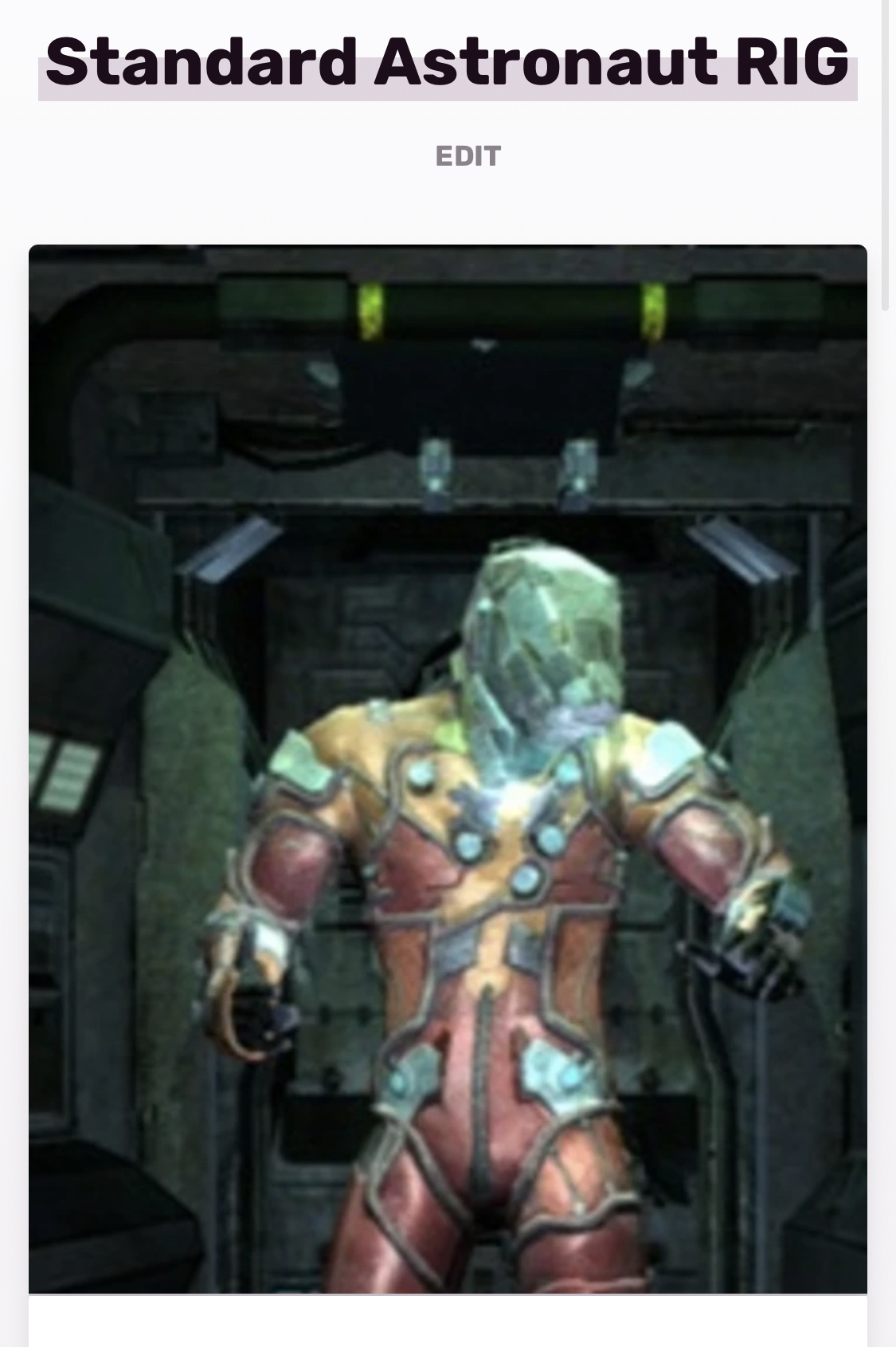 Suggestion: replace eva (suits) with astronaut rigs · Issue #1877 · DS-13-Dev-Team/DS13-1.0 · GitHub