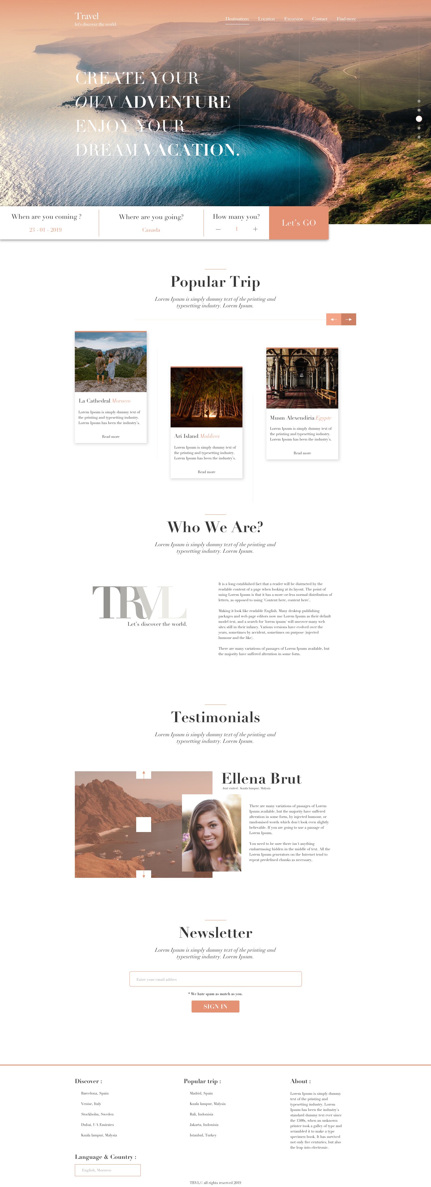 GitHub - okewunmi/Travel-agency: landing page for Travel agency