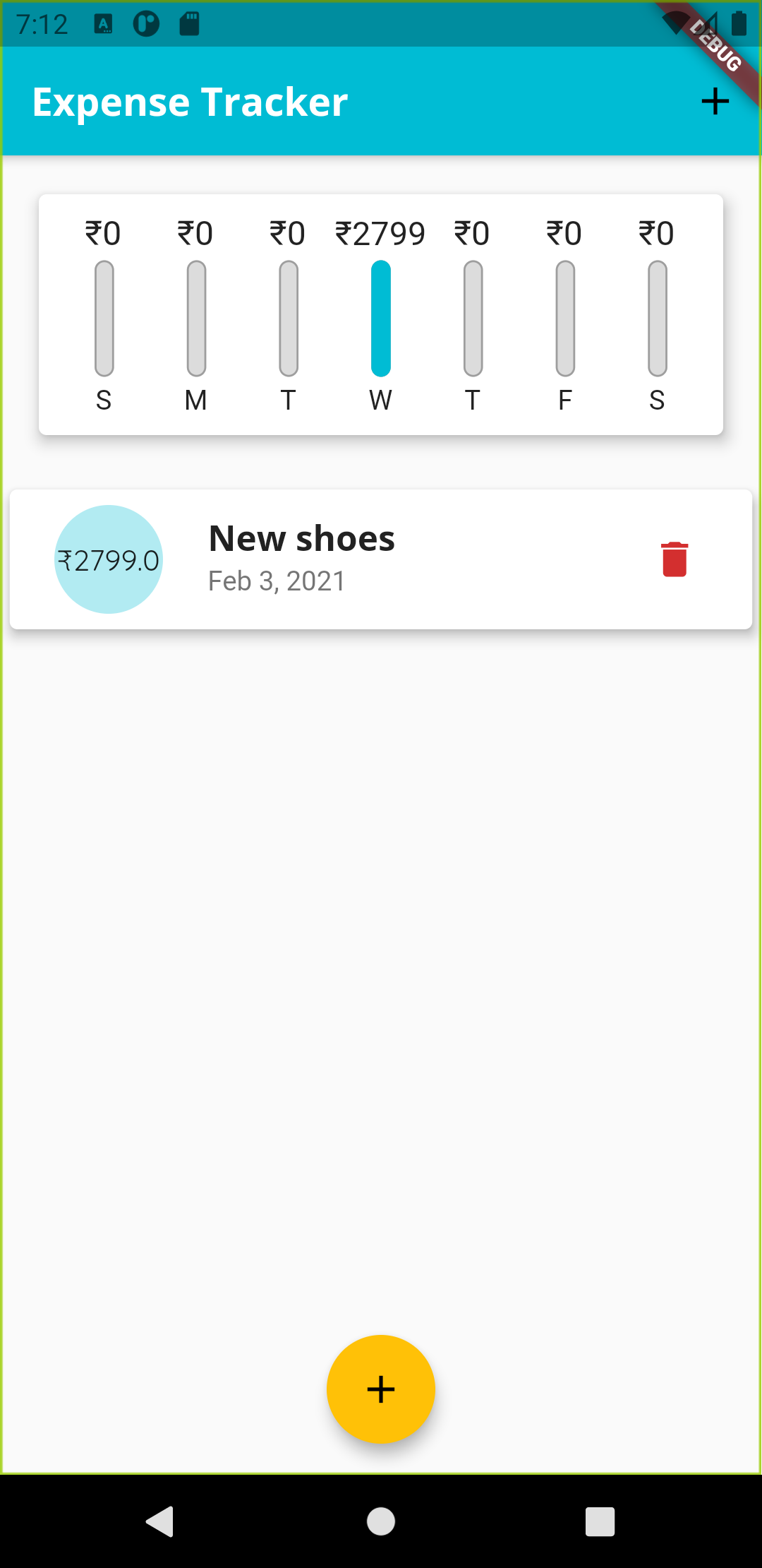 GitHub - Animeshk17/Expense-Tracker: An app made with flutter to track ...