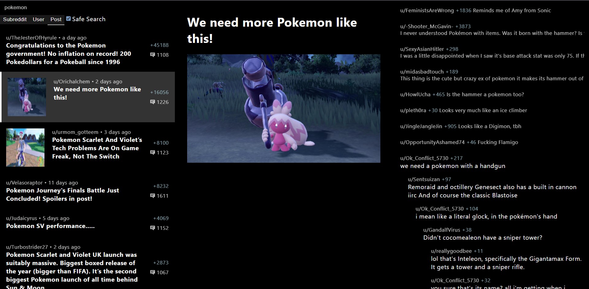 GitHub - dugramen/reddish: A Reddit client with split panels