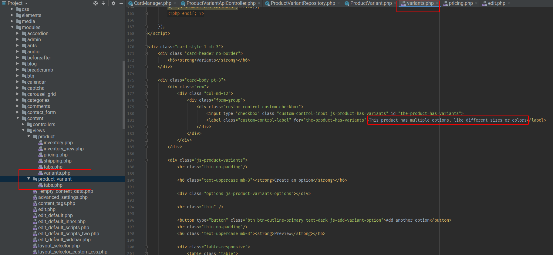 How does the "product variants" works? · Issue #771 · microweber/microweber · GitHub