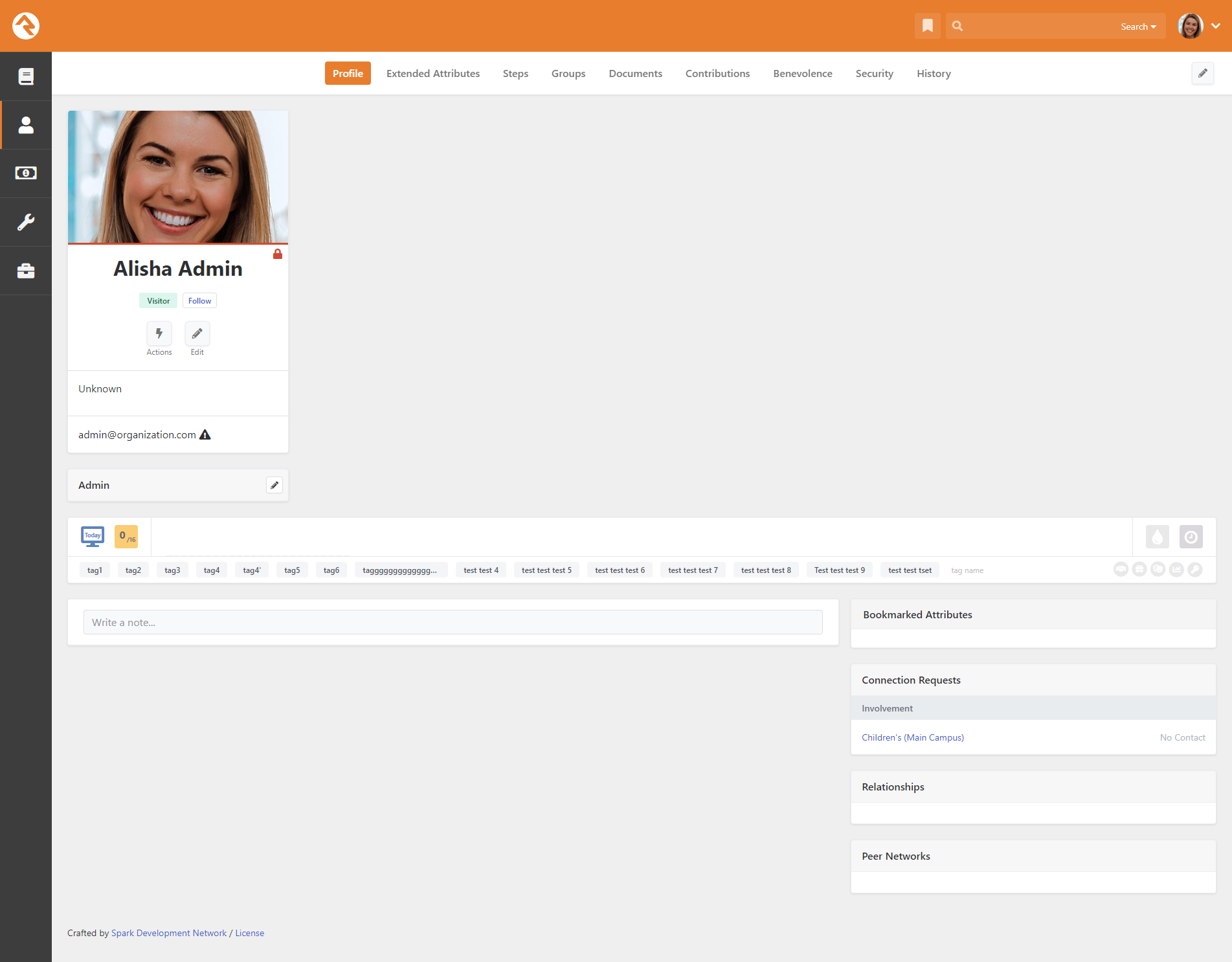 Person Profile Badge Bar Tags Cause Css Issues · Issue 5238 · Sparkdevnetwork Rock · Github