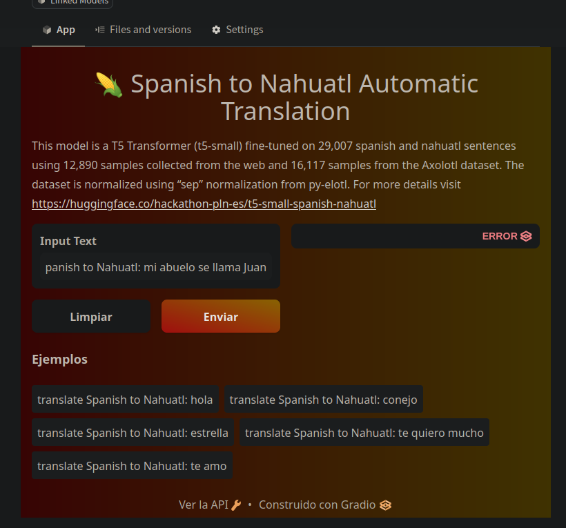 Ui Error Message When Passing Specific Inputs To Spaces App · Issue 913 · Gradio Appgradio