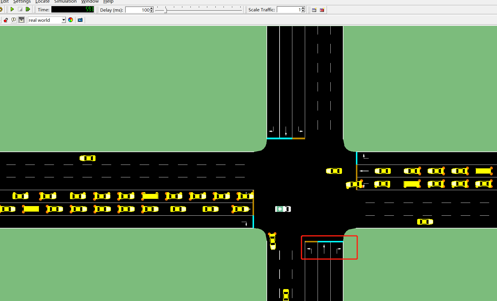 the color of the stopline in gui · Issue #12186 · eclipse-sumo/sumo ...