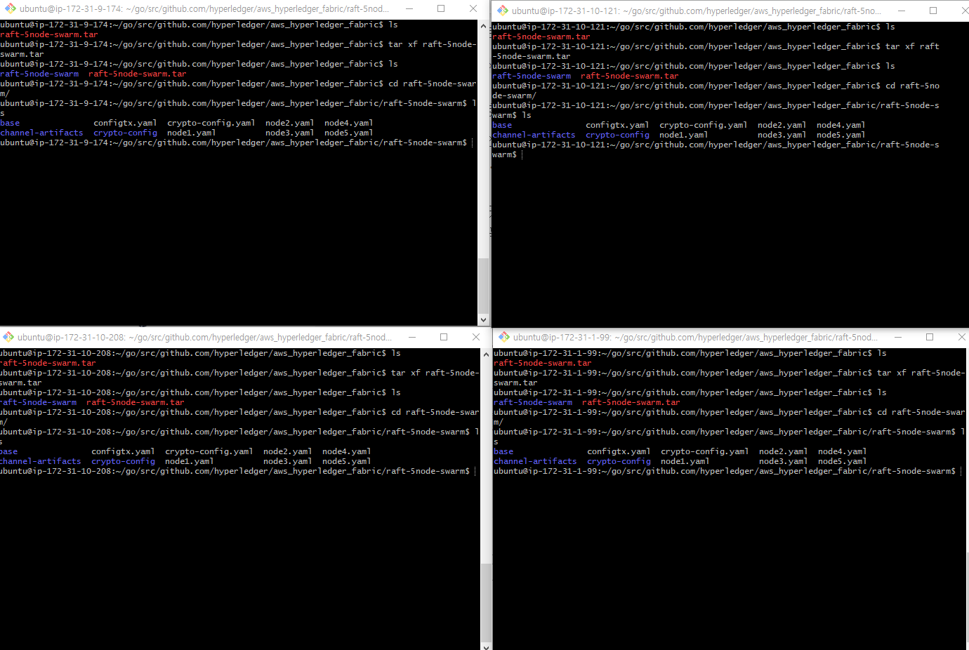 GitHub - ljwoon94/hyperledger-fabric-5host: local hyperledgerfabric