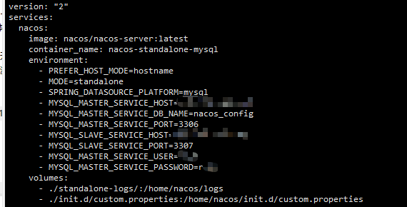 No DataSource set, 看了下其他小伙伴的, 表结构也建立了 · Issue #134 · nacos-group/nacos-docker · GitHub