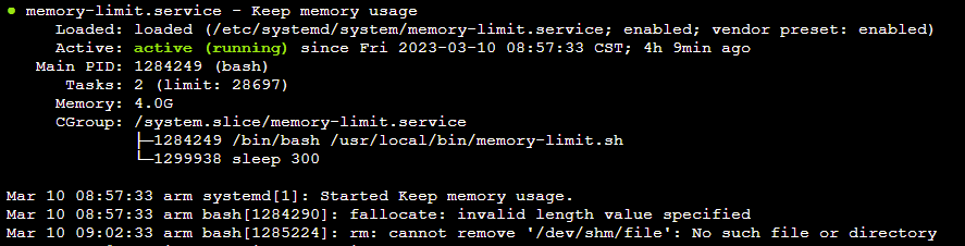 2023.03.06.12.44版本，Ubuntu 20.04.4 LTS aarch64(Py3.7.8) 4核24G内存默认安装选项，安装后只有CPU有效果，内存跟网络都没有变化 · ...