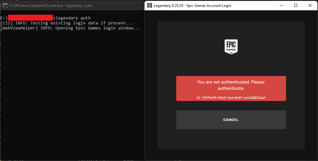 Webview auth does not work · Issue #491 · derrod/legendary · GitHub