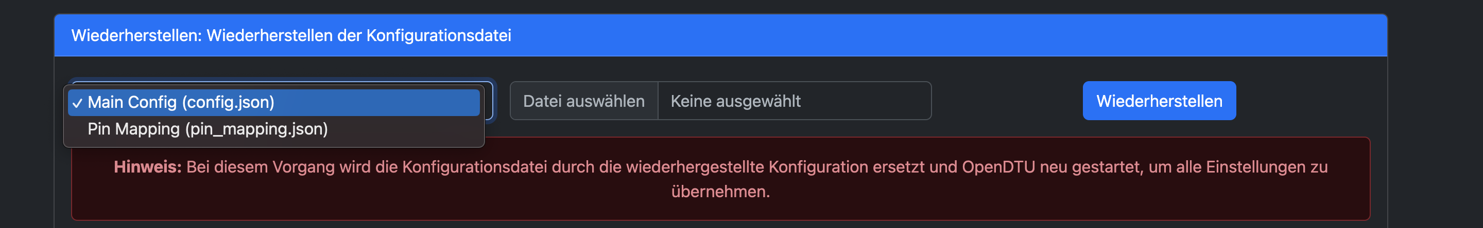 rst:0x8 (TG1WDT_SYS_RESET),boot:0x13 (SPI_FAST_FLASH_BOOT) · tbnobody OpenDTU · Discussion #1070 ...