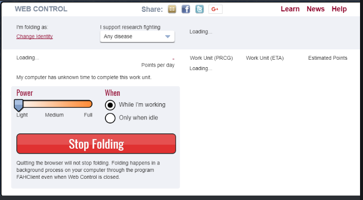 Default installation doesn't fold, · Issue #1217 · FoldingAtHome/fah-issues · GitHub
