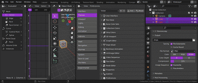 GitHub - AndreLucenaRN/Blender-Themes: Modern themes for Blender 3.1