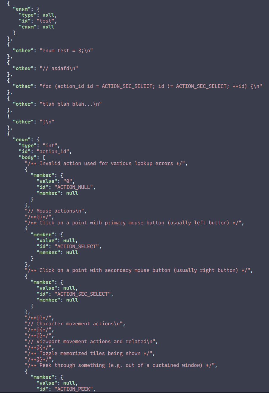 Refactor enums into enum classes · Issue #1527 · cataclysmbnteam ...