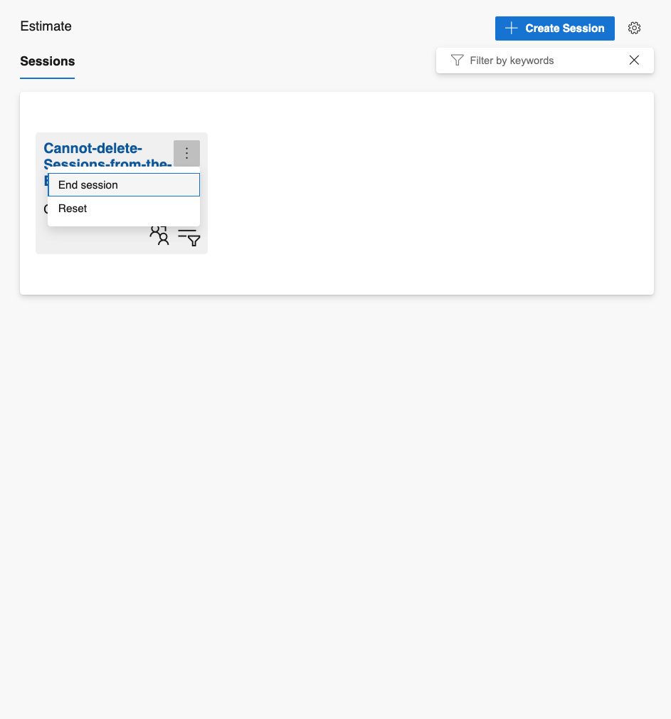 Sessions seem to disappear/delete automatically · Issue #283 · microsoft/azure-boards-estimate ...