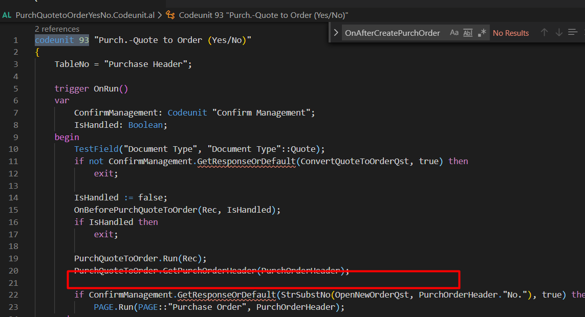 Event Request Codeunit 93 Onafterrun · Issue 5419 · Microsoftalappextensions · Github