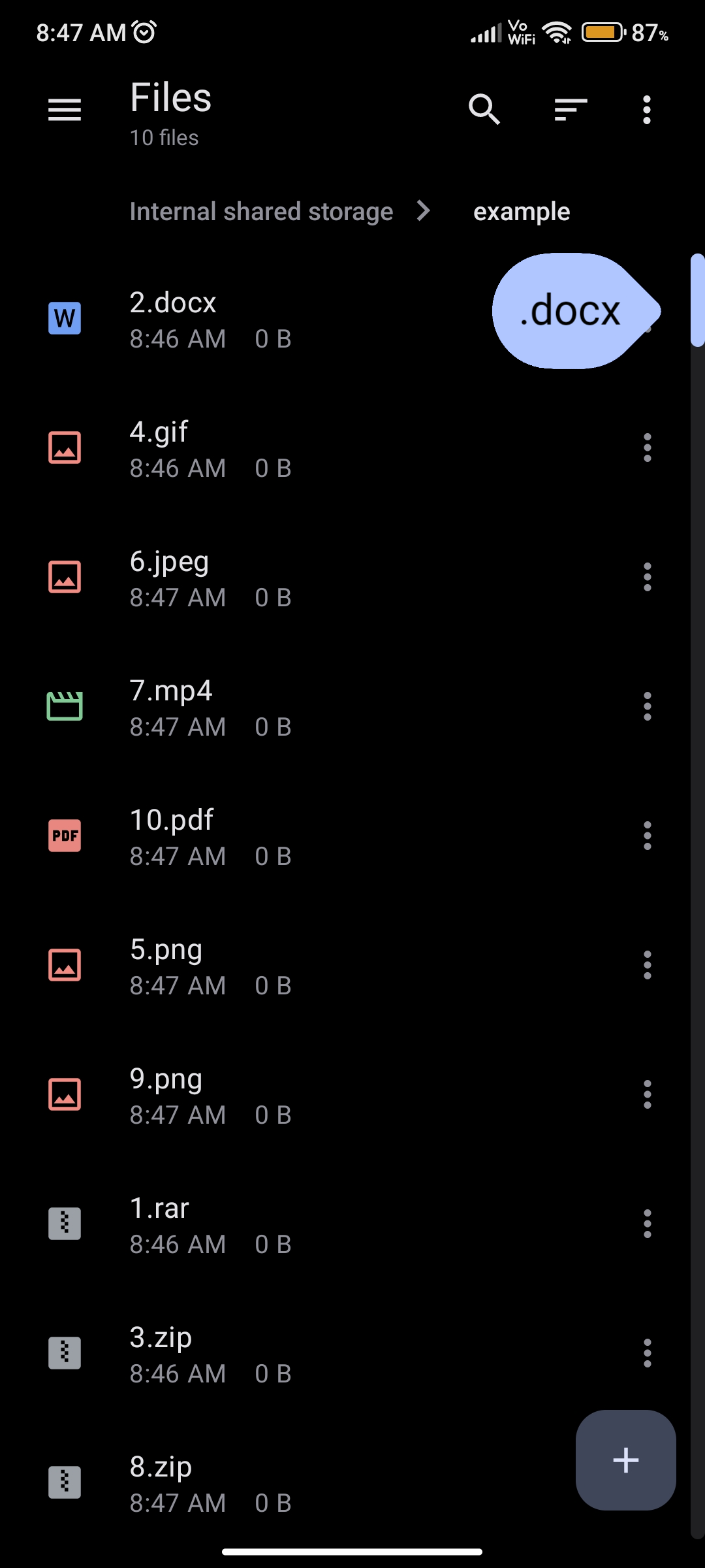 file extensions in scroll bar pop up · Issue #981 · zhanghai/MaterialFiles · GitHub