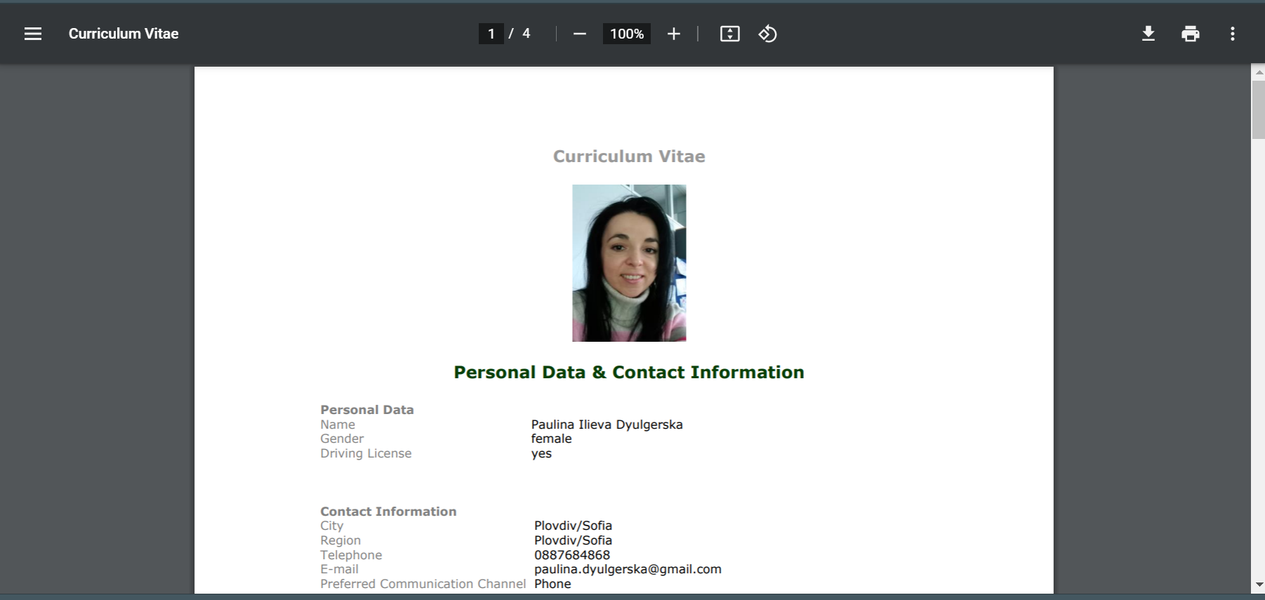 GitHub - Paulina-Dyulgerska/MySkills: React Project