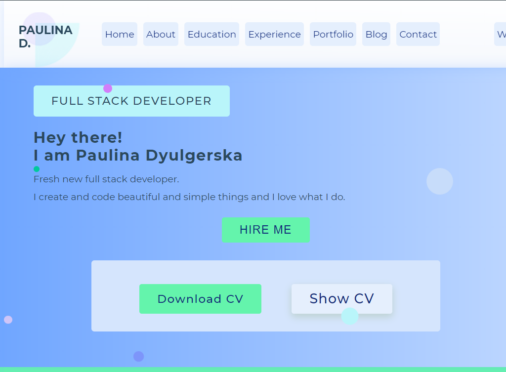 GitHub - Paulina-Dyulgerska/MySkills: React Project