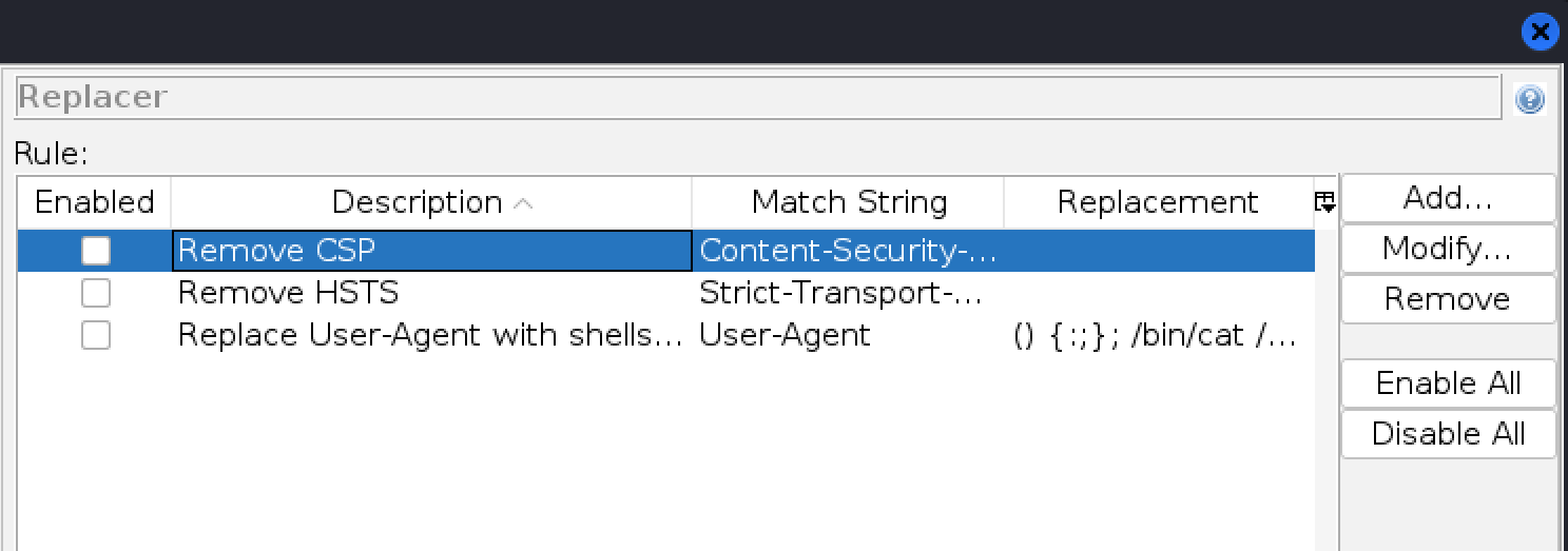 Copy Replacer Rules · Issue #7767 · zaproxy/zaproxy · GitHub