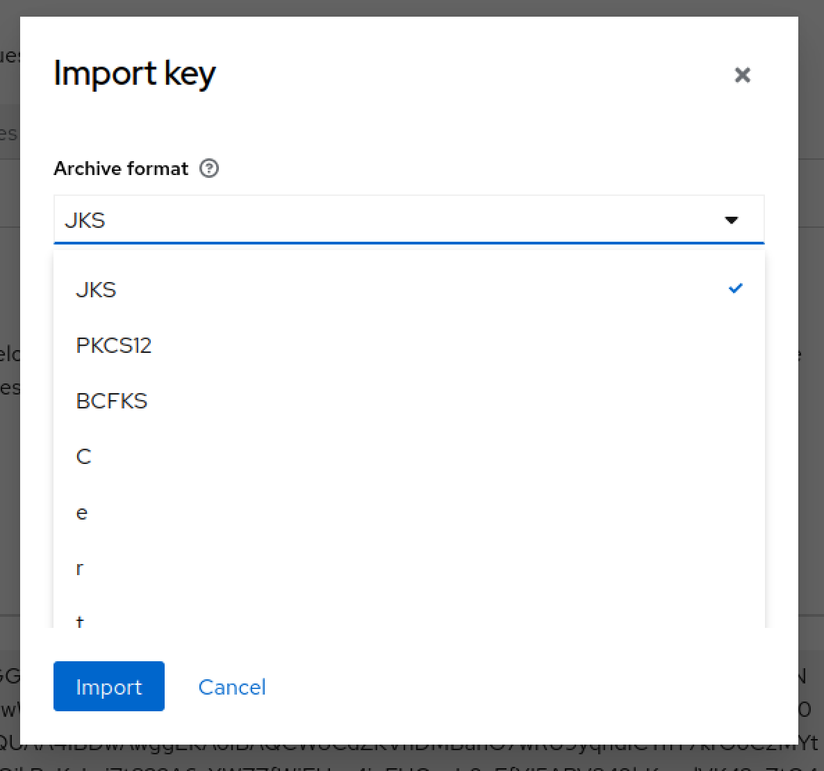 SAML2 Client Signing Keys Config does not accept PEM import · Issue #17514 · keycloak/keycloak ...