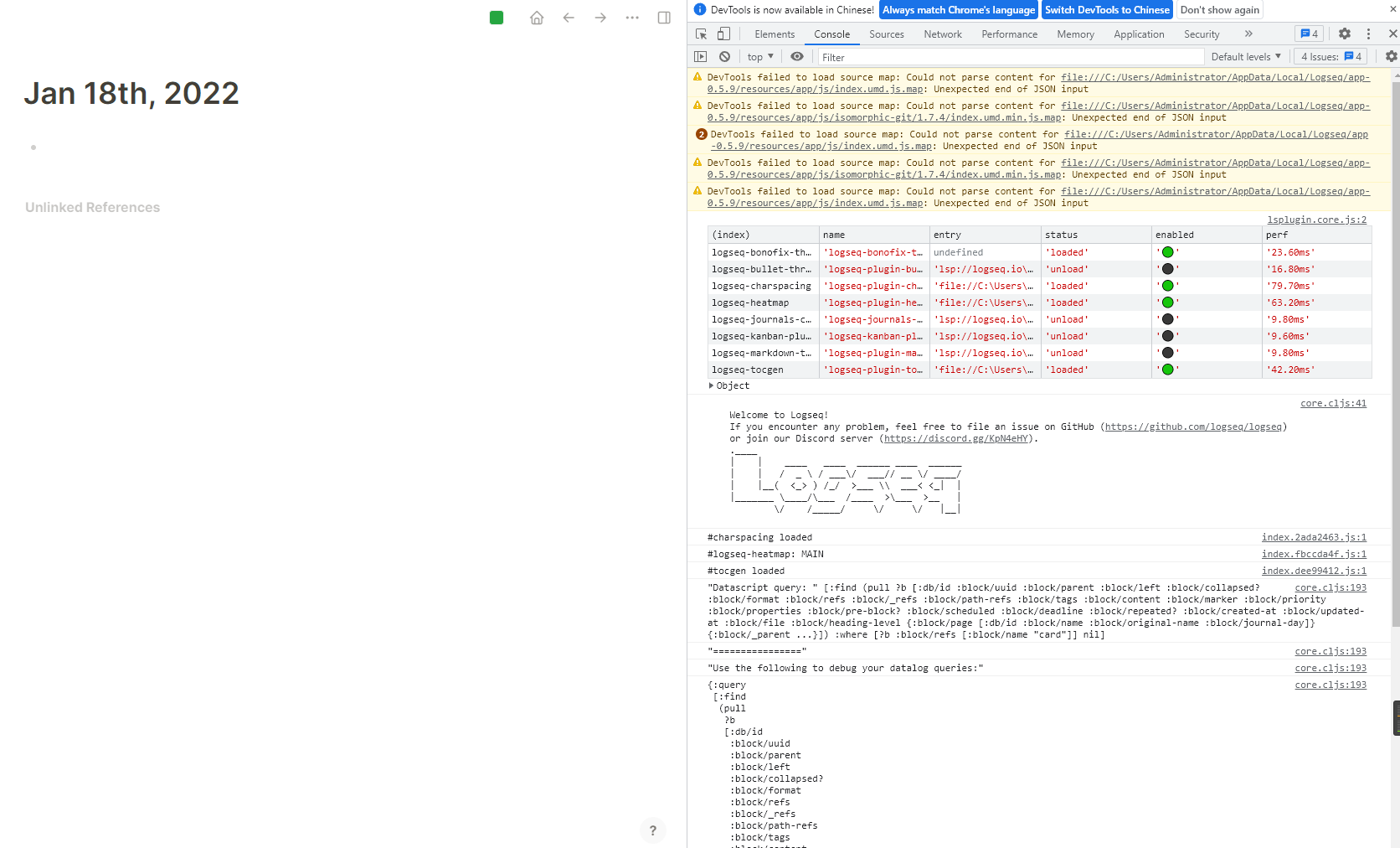 页面内容无法显示 · Issue #4011 · logseq/logseq · GitHub