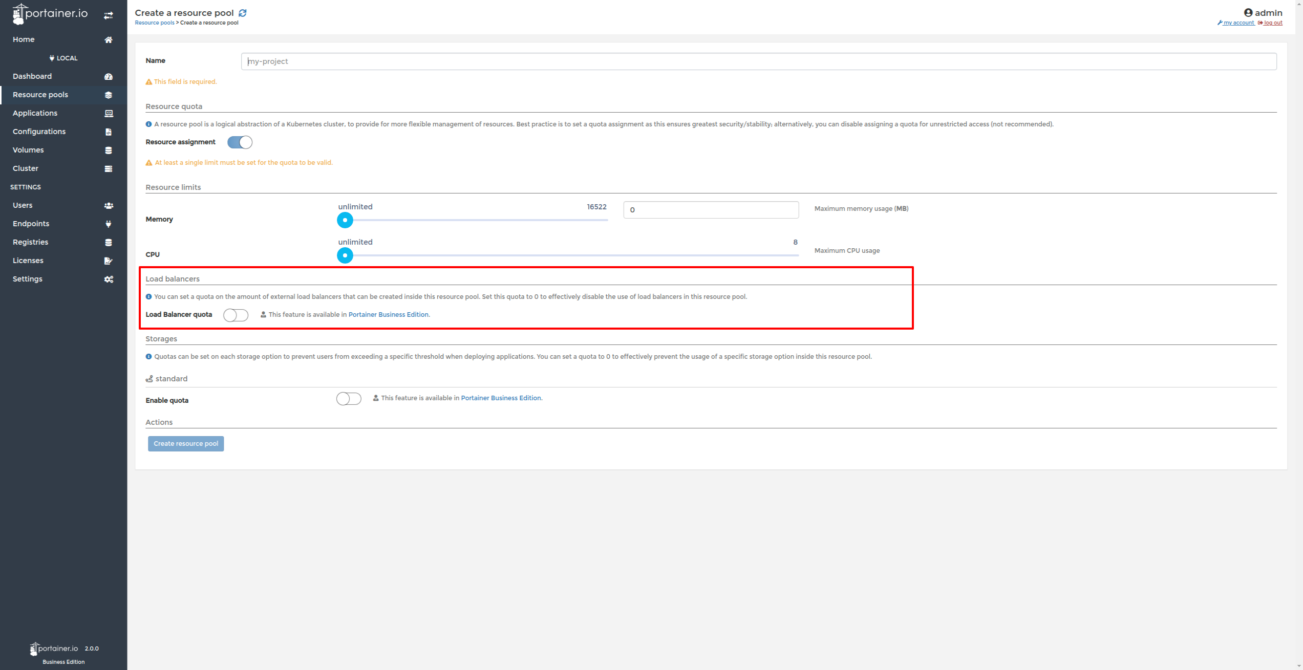 Add a BE feature preview visual cue · Issue #4558 · portainer/portainer ...