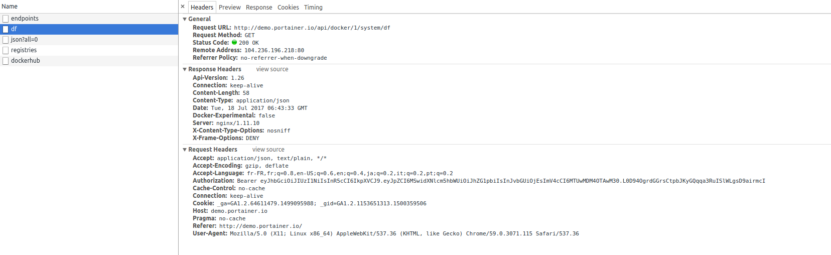 Error Unable To Retrieve Images · Issue 1033 · Portainerportainer · Github