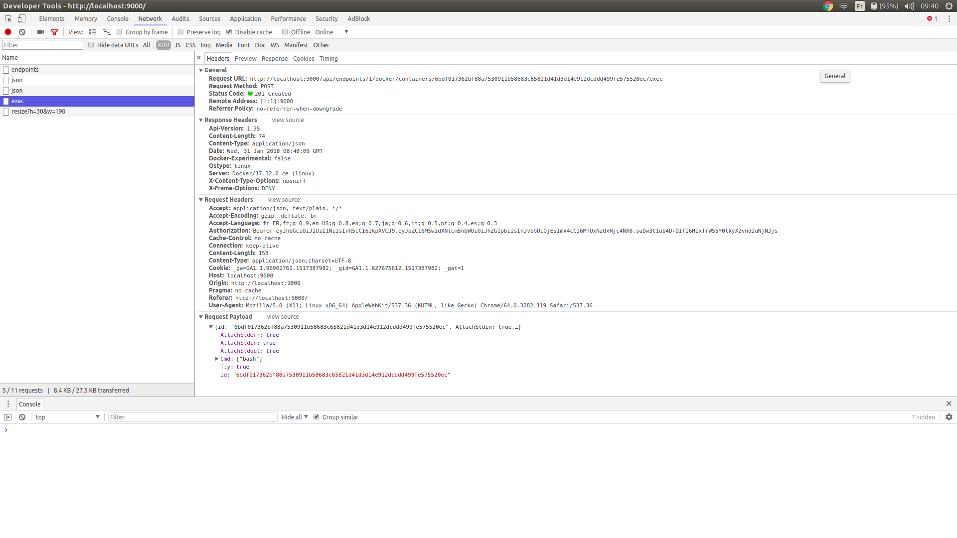 Question Container Exec Errors · Issue 1607 · Portainerportainer · Github 3007