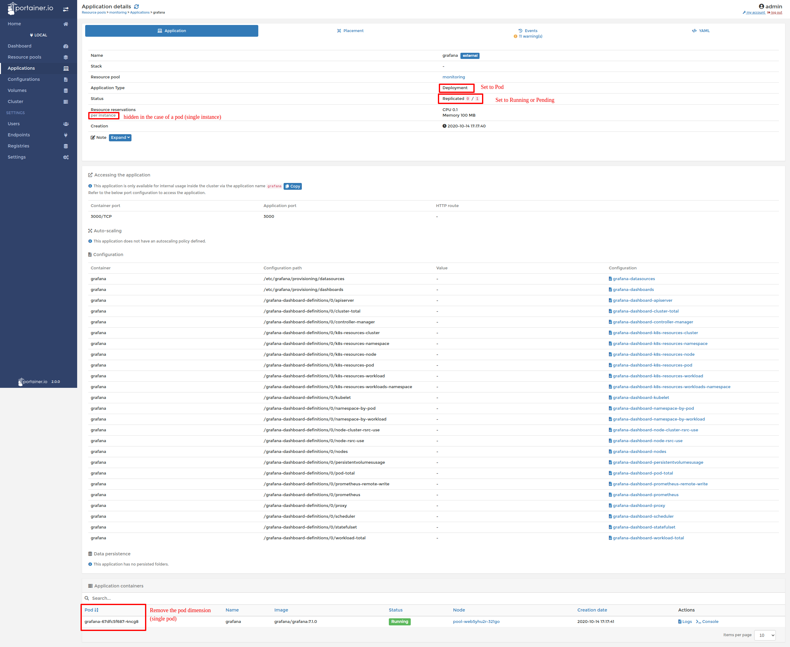 Expose pods without workload as applications · Issue #4011 · portainer ...