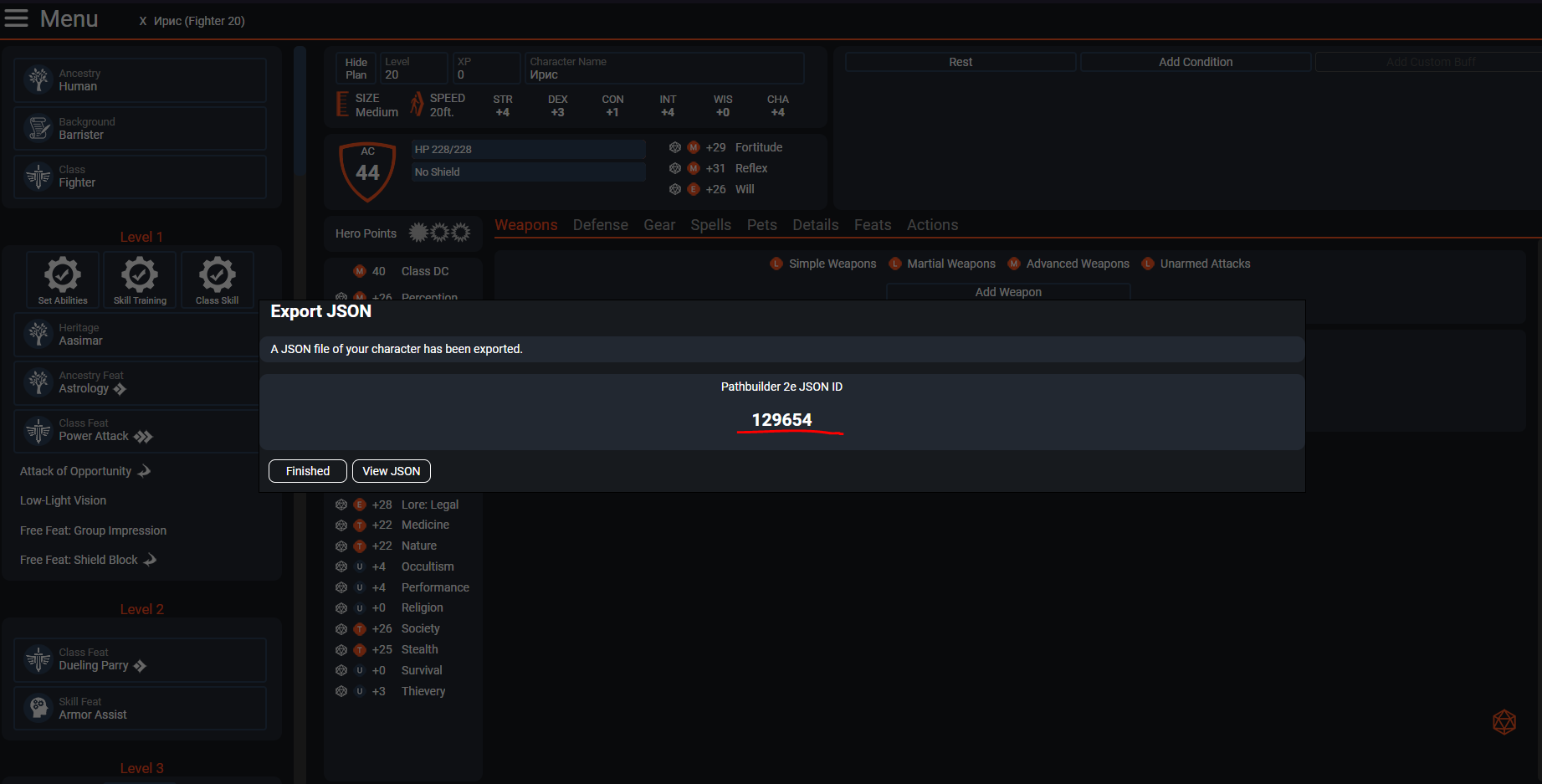 GitHub - AgilityLeopard/pathbuilder2e-import-new