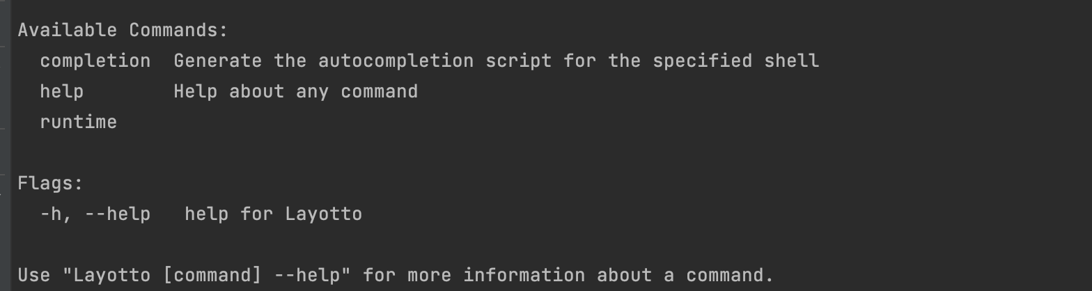 generate a cli tool for Layotto; 生成 Layotto 命令行工具 · Issue #826 · mosn/layotto · GitHub
