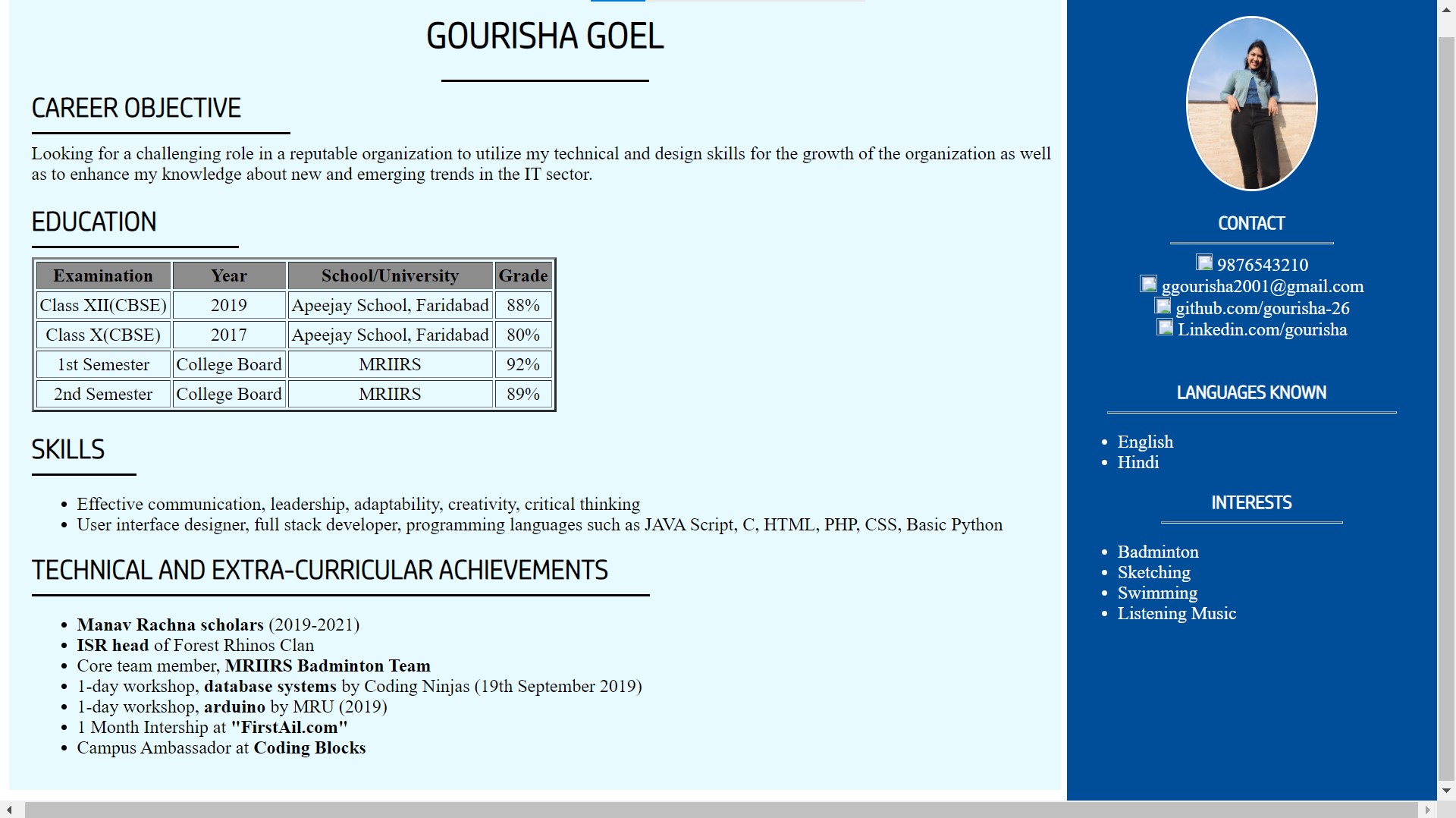 GitHub - gourisha-26/Basic-portfolio