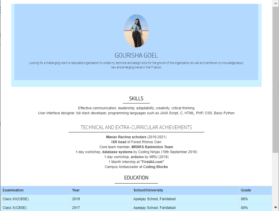 GitHub - gourisha-26/Bootstrap-Portfolio-Website