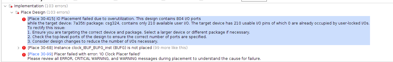 IO Placement failed due to overutilization · Issue #2695 · chipsalliance/rocket-chip · GitHub