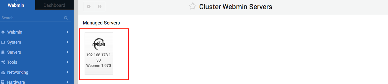 How To Cluster Webmin Servers When Behind Nginx Proxy Server · Issue