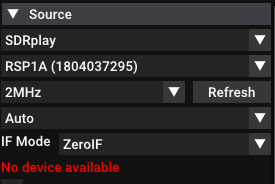Issues with SDRPlay 1A on macOS · Issue #463 · AlexandreRouma/SDRPlusPlus · GitHub