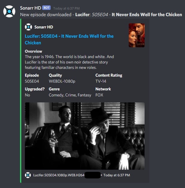 GitHub - NiNiyas/Bettarr-Notifications: Better Notifications for Sonarr and Radarr. Supports ...