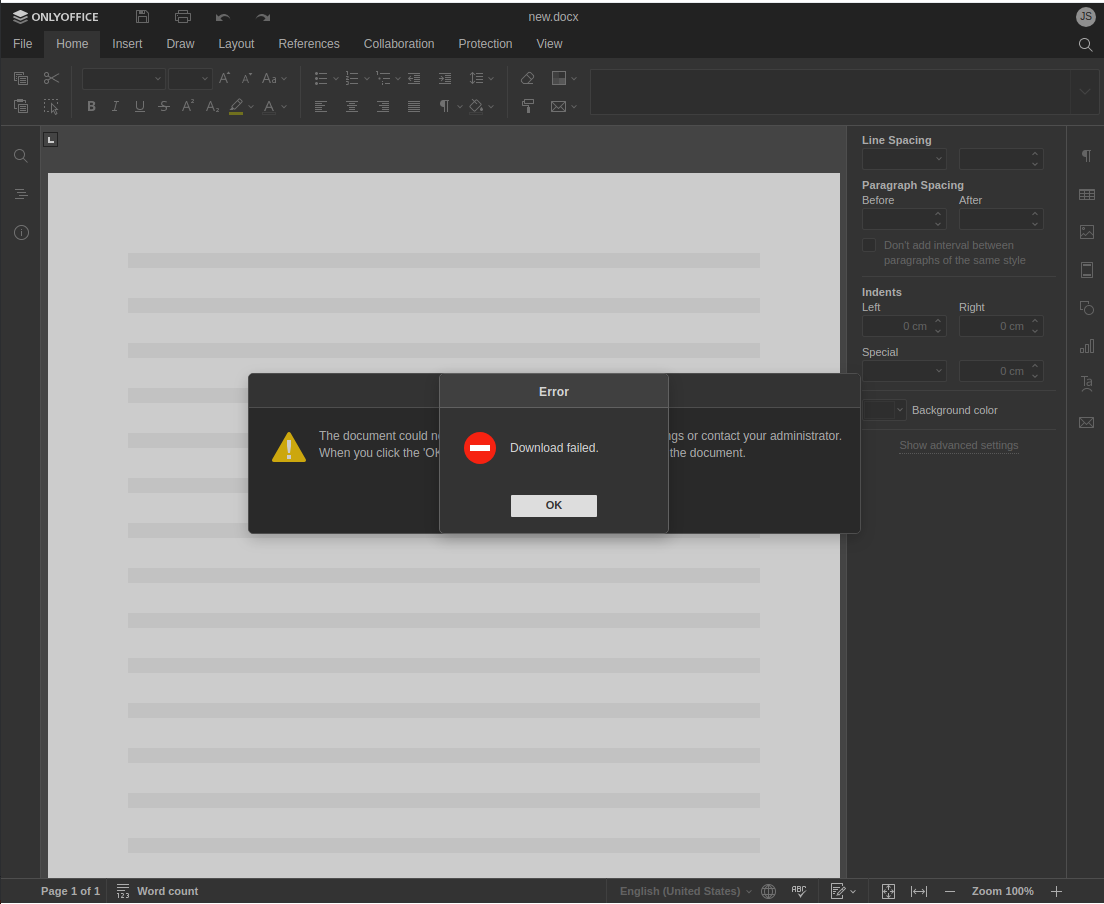 "Download failed". Is the API Doc missing a lot of information ? · Issue #2364 · ONLYOFFICE ...
