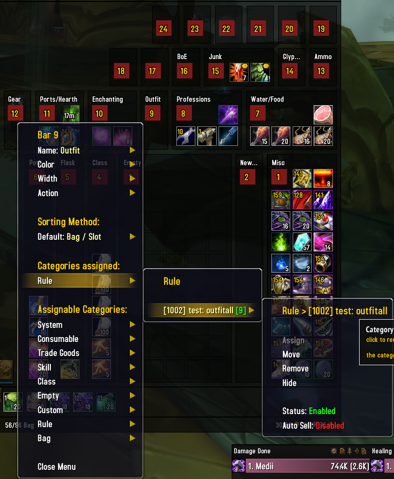 [BUG] outfit() rules in wrath · Issue #1593 · arkayenro/arkinventory · GitHub