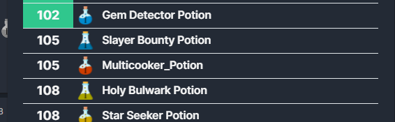[Bug]: Typo on Herblore mastery list · Issue #2744 · MelvorIdle/melvoridle.github.io · GitHub