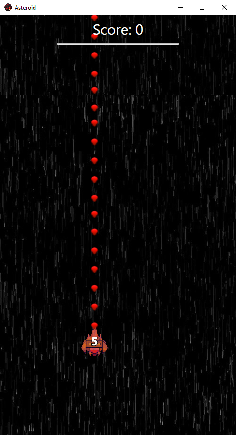 GitHub - sofya-avdeeva/Space: A desktop game about destroying of flying asteroids using a ...